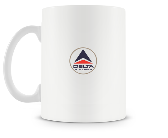 Delta Airlines Lockheed L-1011 Mug - known as the 'L-1011' it failed.