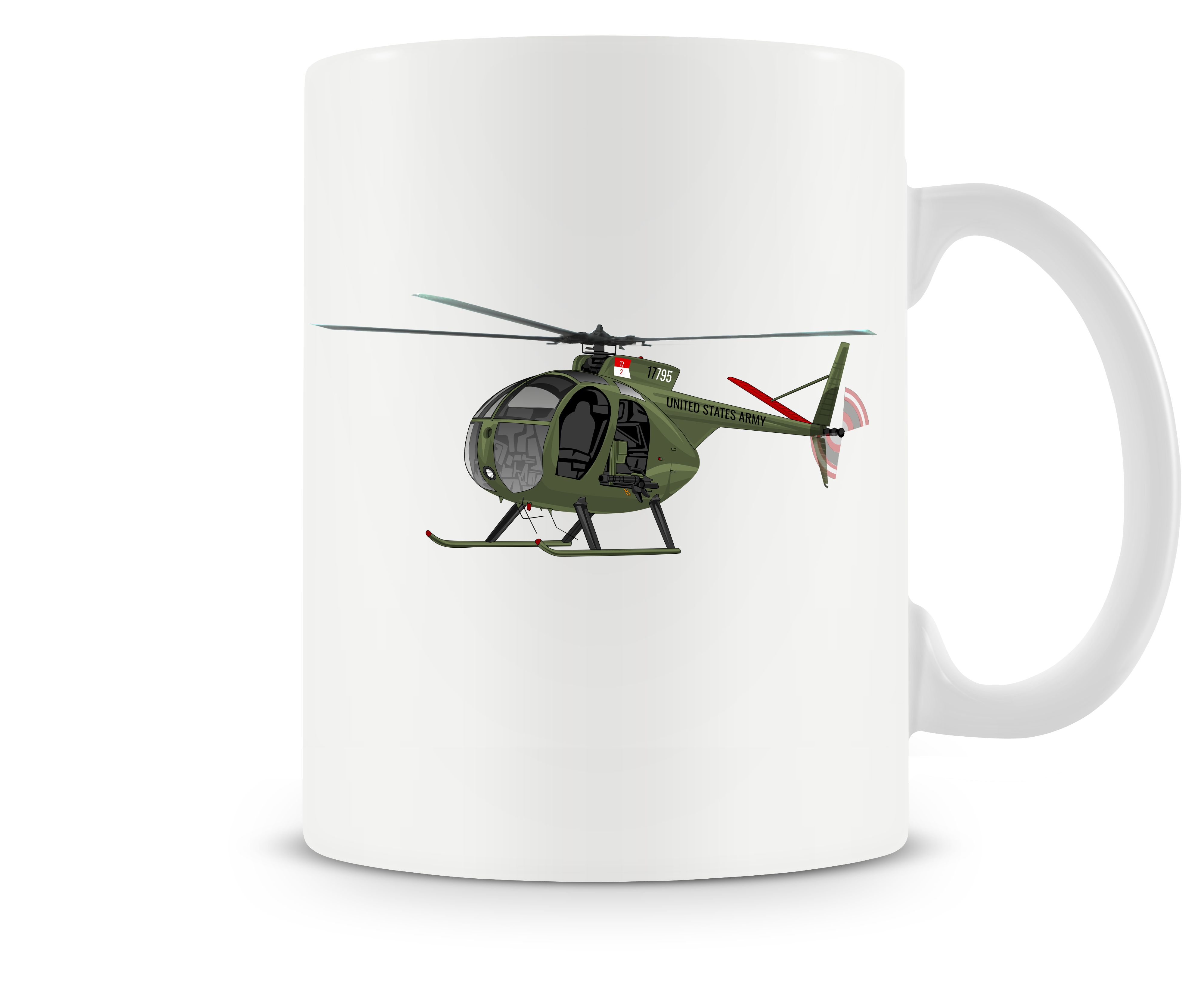 Hughes OH-6 Cayuse - the Hughes OH-6 'Loach' is an iconic 1960's helicopter