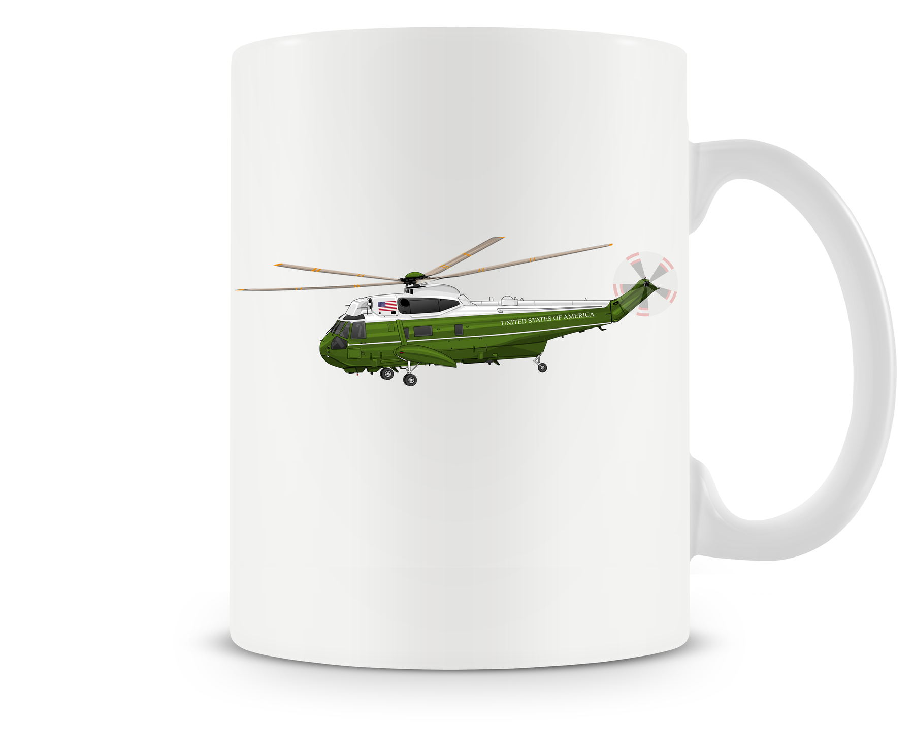 Sikorsky VH-3D Sea King Marine One is operated by Marine Helicopter ...