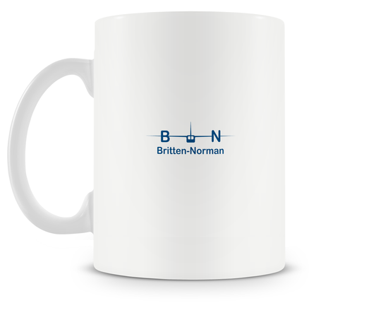 Britten-Norman BN-2T Turbine Islander Mug - it's a very rare aircraft.