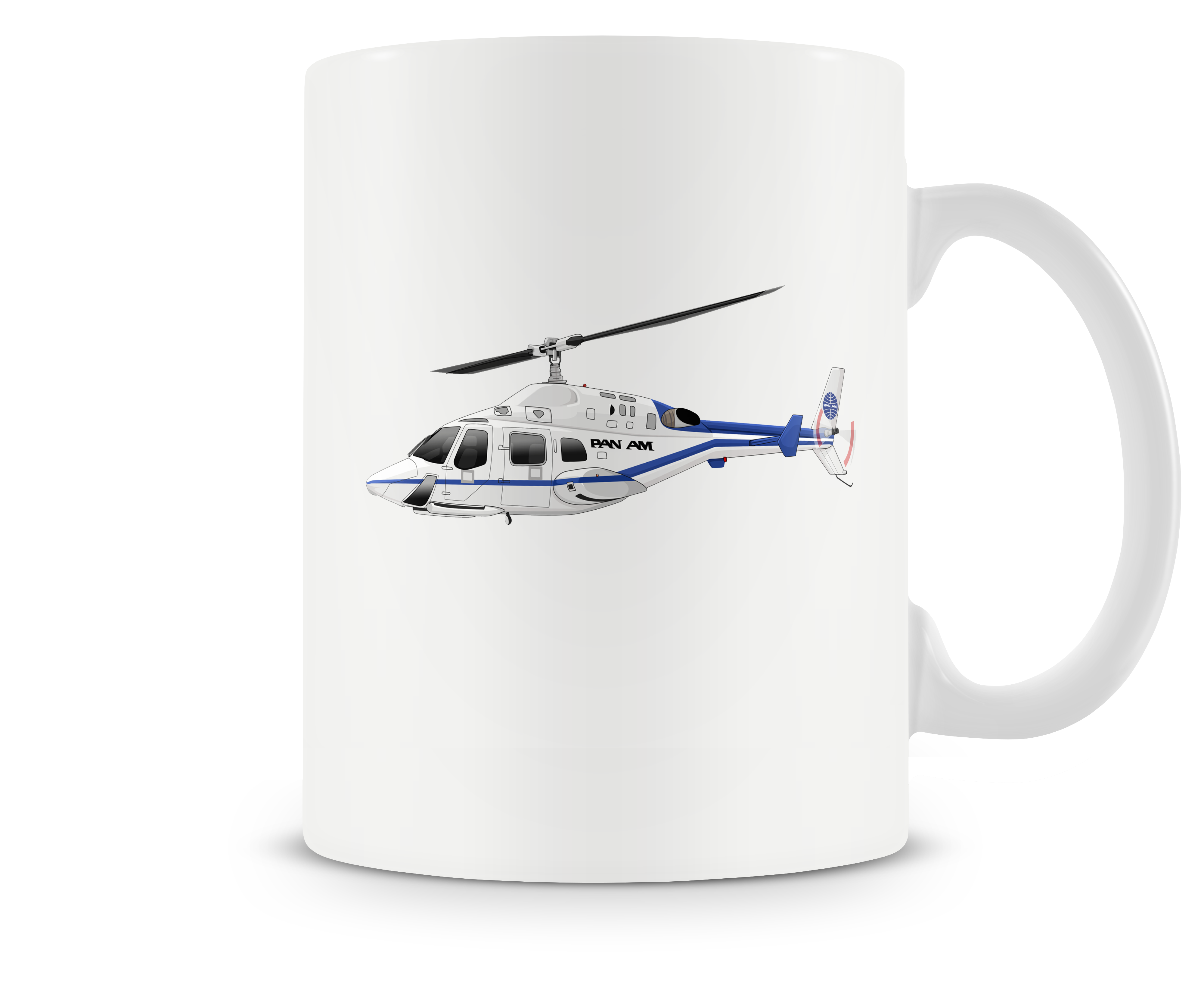 Bell 222 - The 222 was once featured on a 1980's TV show 'Airwolf'