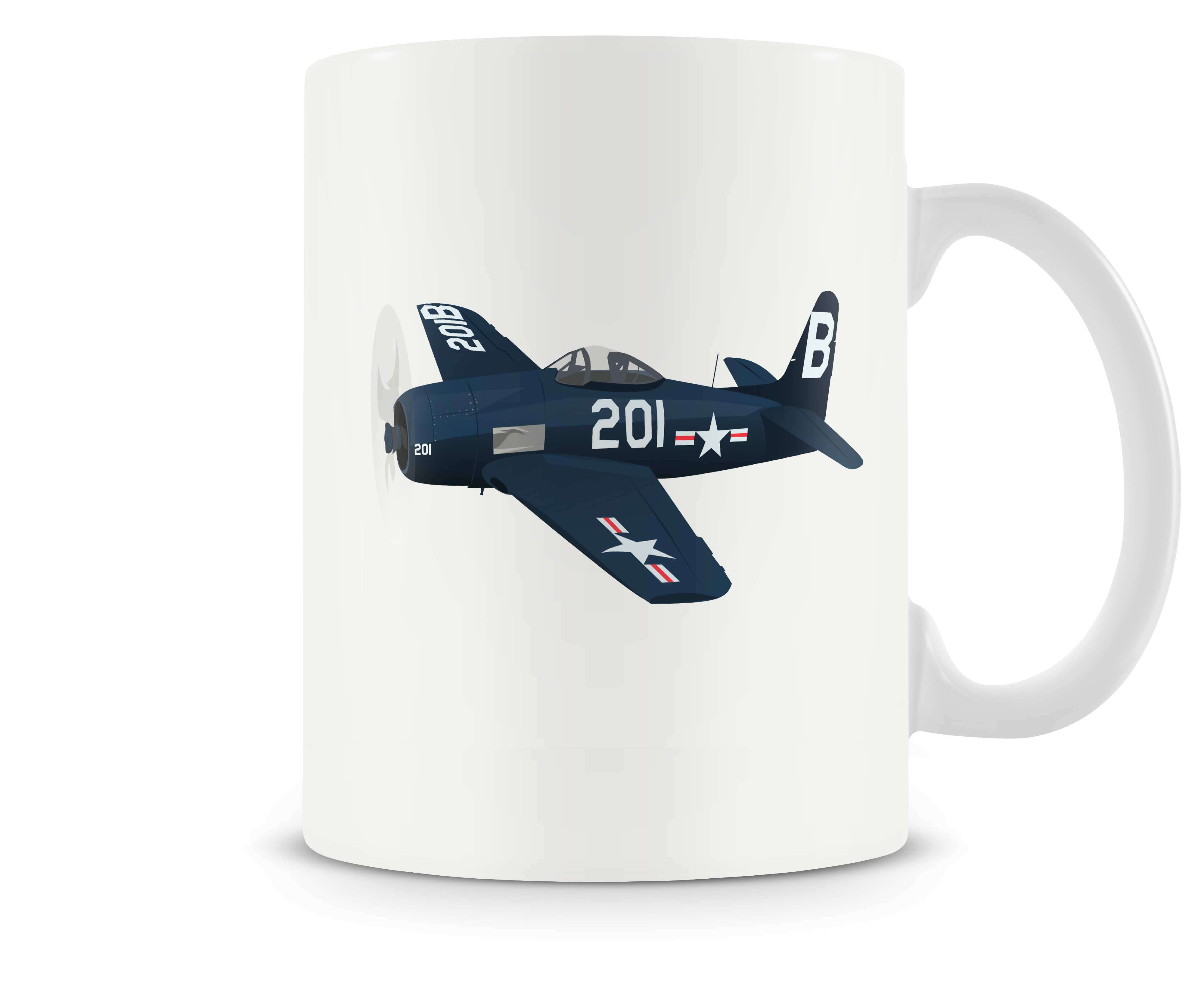 Grumman F8F Bearcat - the F8F was a WWII fighter built by Grumman