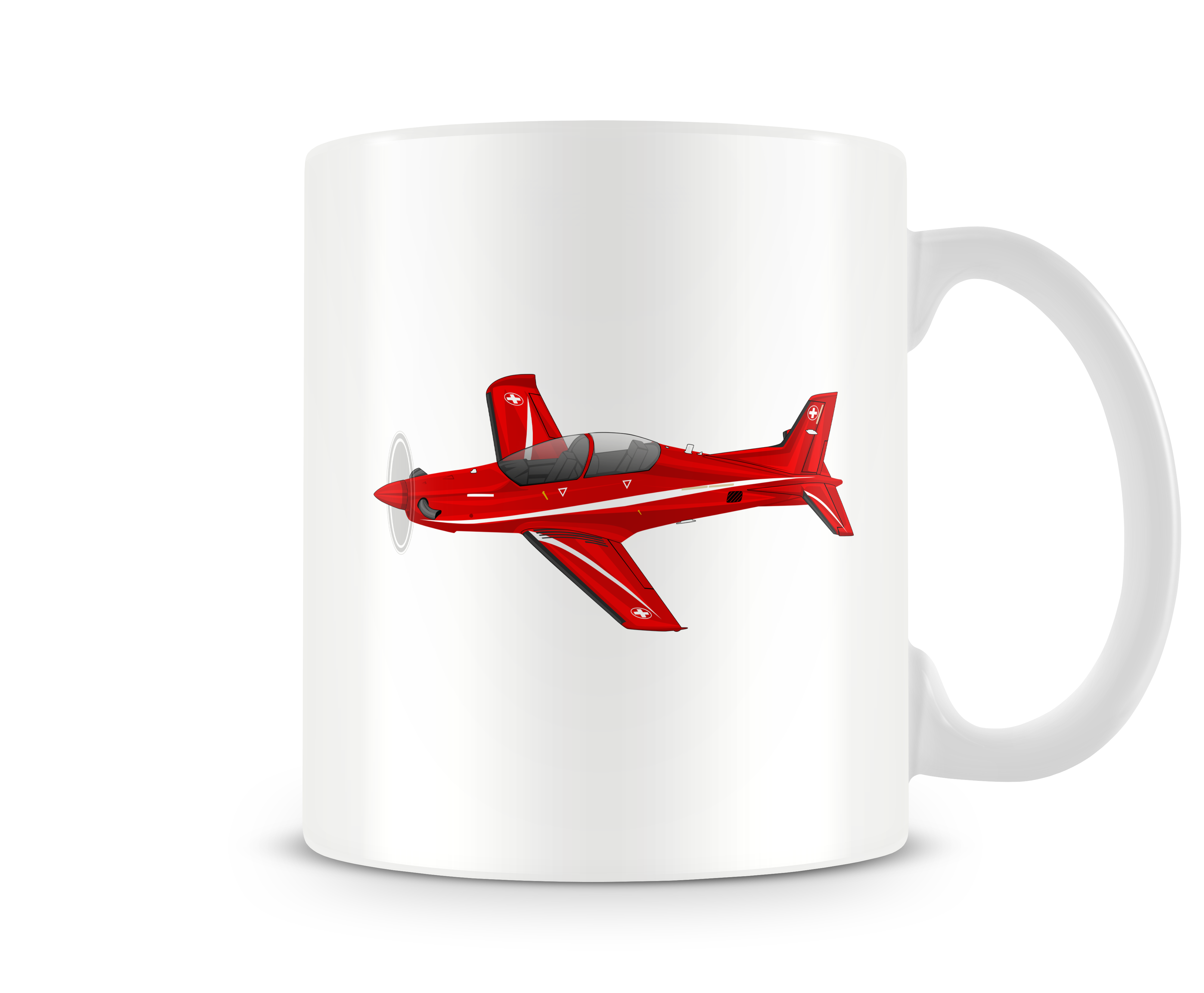 Pilatus PC-21 Mug - Pilatus is a high speed aircraft manufacturer